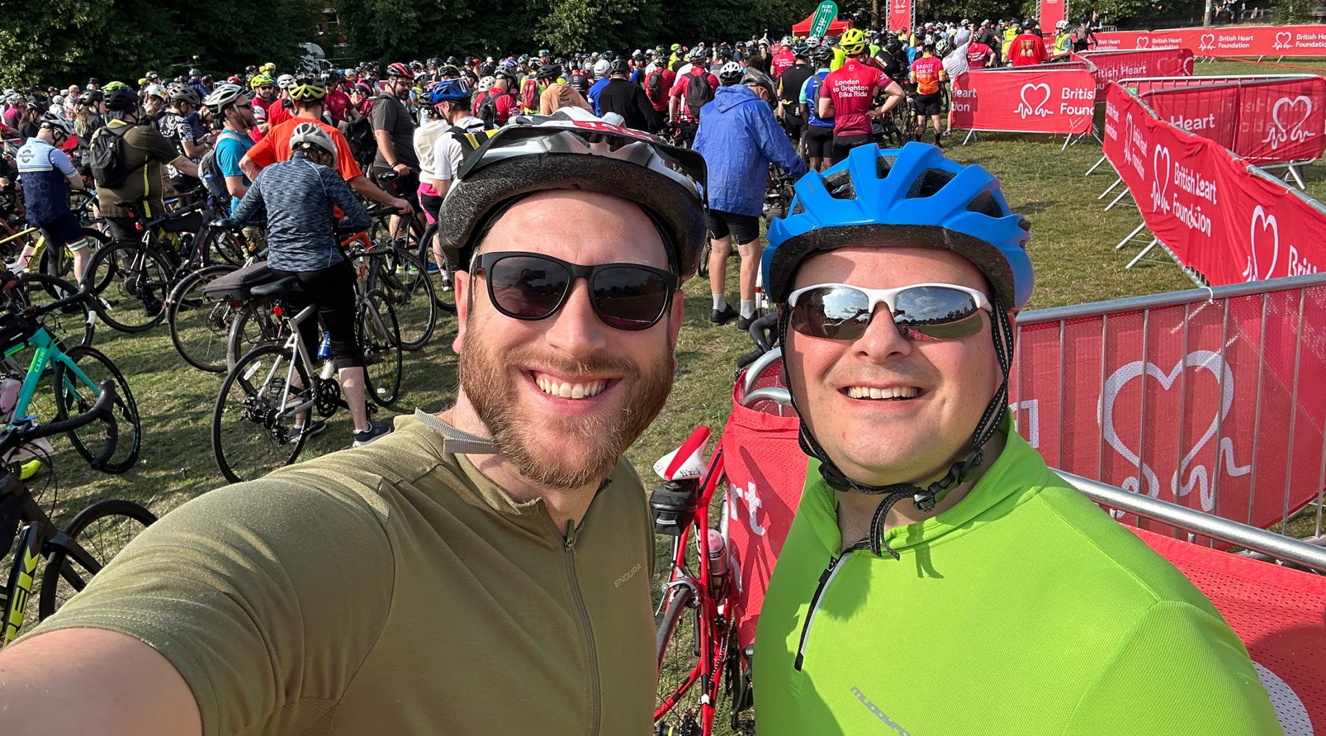 Jack and Ben complete British Heart Foundation charity challenge ...